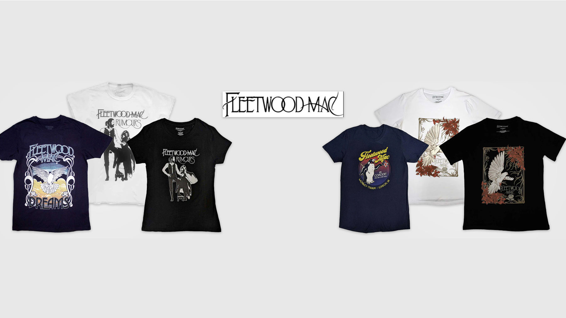 FLEETWOOD MAC T-Shirts, Officially Licensed – Authentic Band Merch