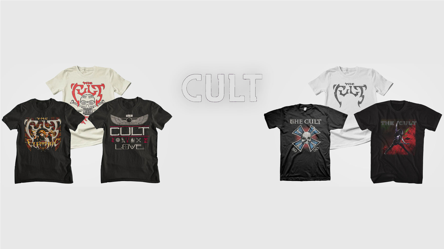 Officially Licensed THE CULT T-Shirts – Authentic Band Merch