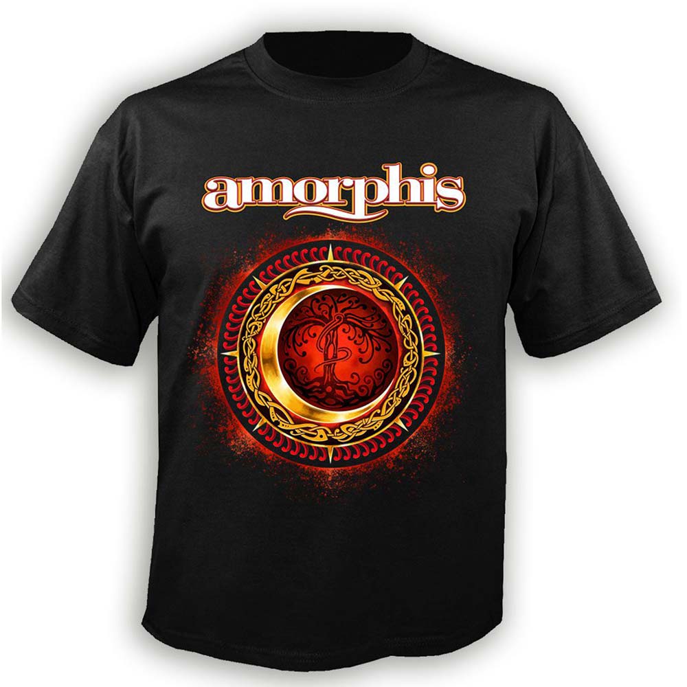 AMORPHIS Powerful T-Shirt, Moon | Authentic Band Merch