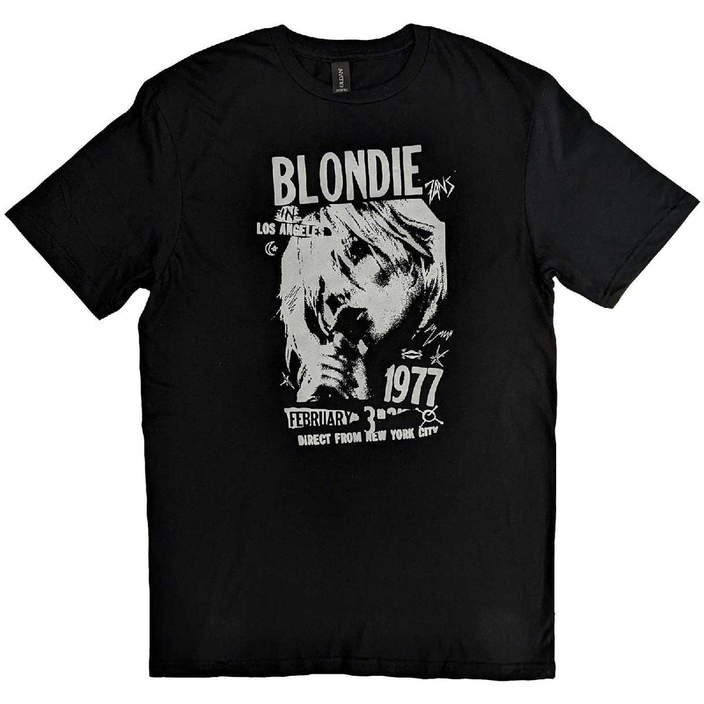BLONDIE Attractive T-Shirt, 1977 Vintage | Authentic Band Merch