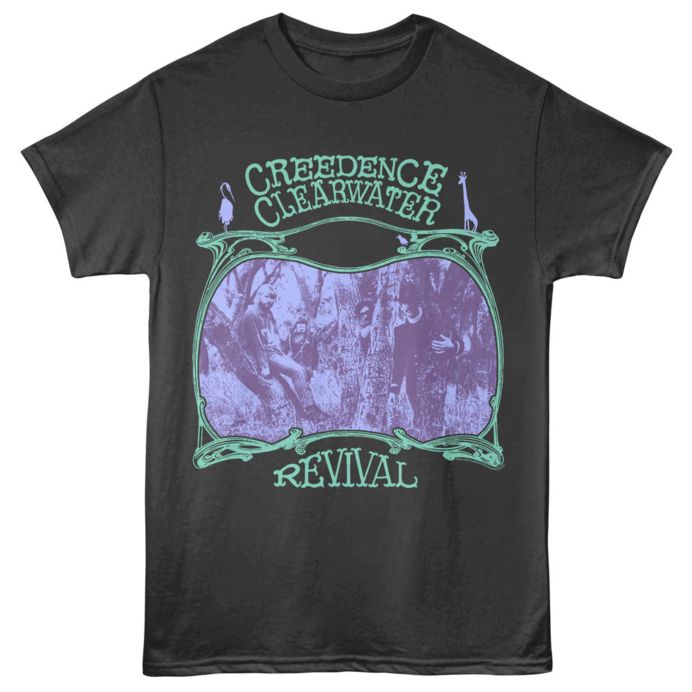 CREEDENCE CLEARWATER REVIVAL Eye-Catching T-Shirt, WOODS – Authentic ...