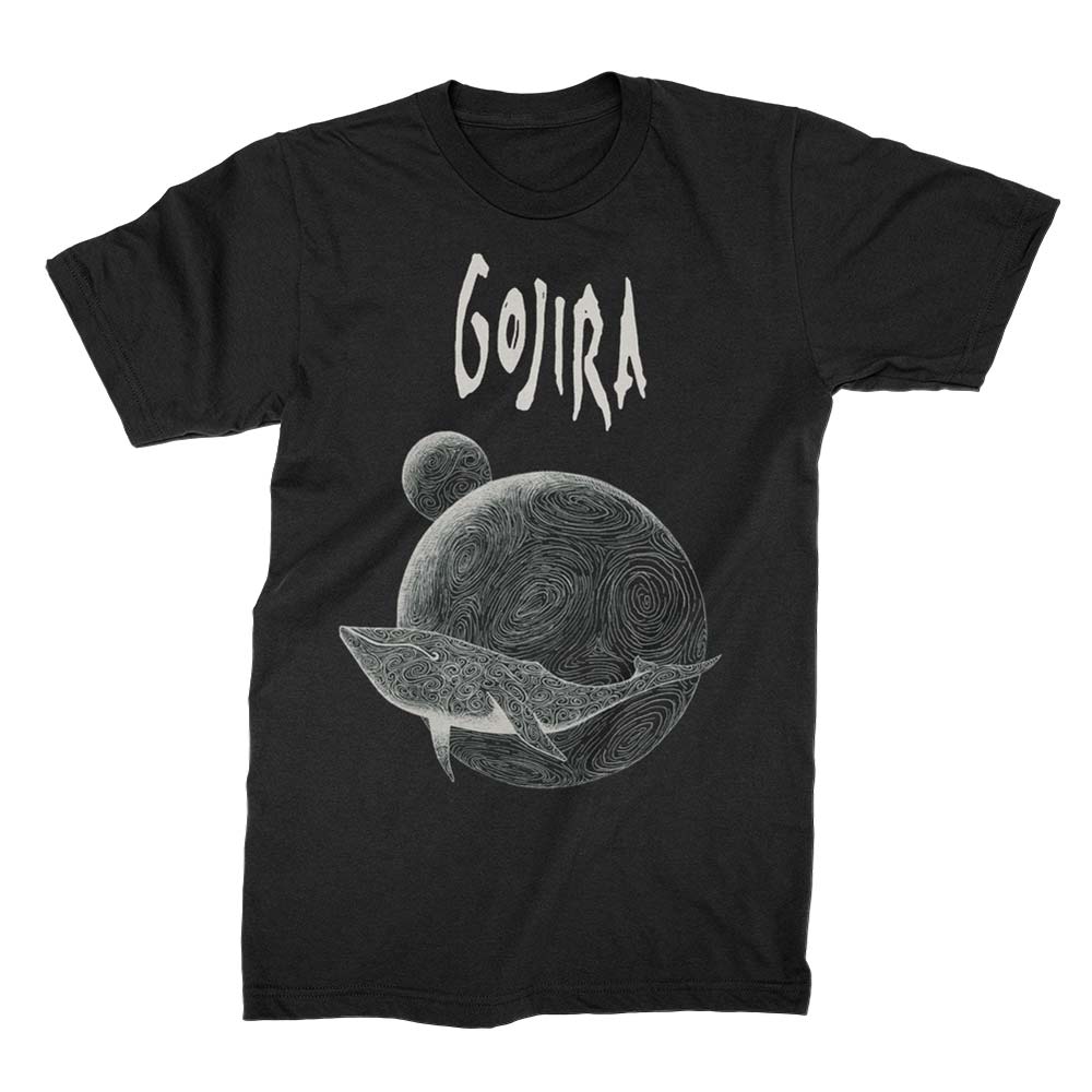 GOJIRA Powerful T-Shirt, Original Whale | Authentic Band Merch