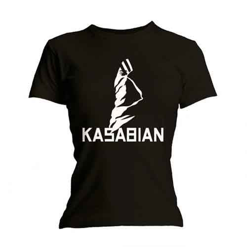 KASABIAN Attractive T-Shirt, Ultra Black | Authentic Band Merch