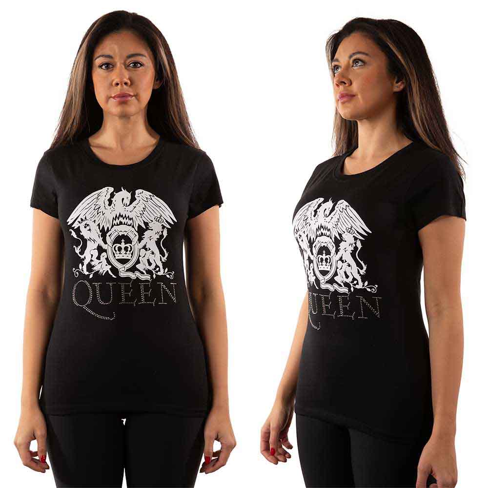 QUEEN Attractive T-Shirt, Logo | Authentic Band Merch