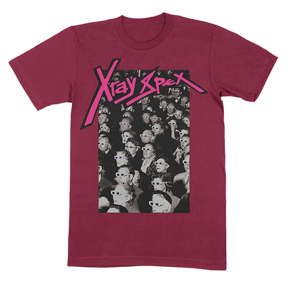 X-RAY SPEX Attractive T-Shirt, 3D Cinema – Authentic Band Merch