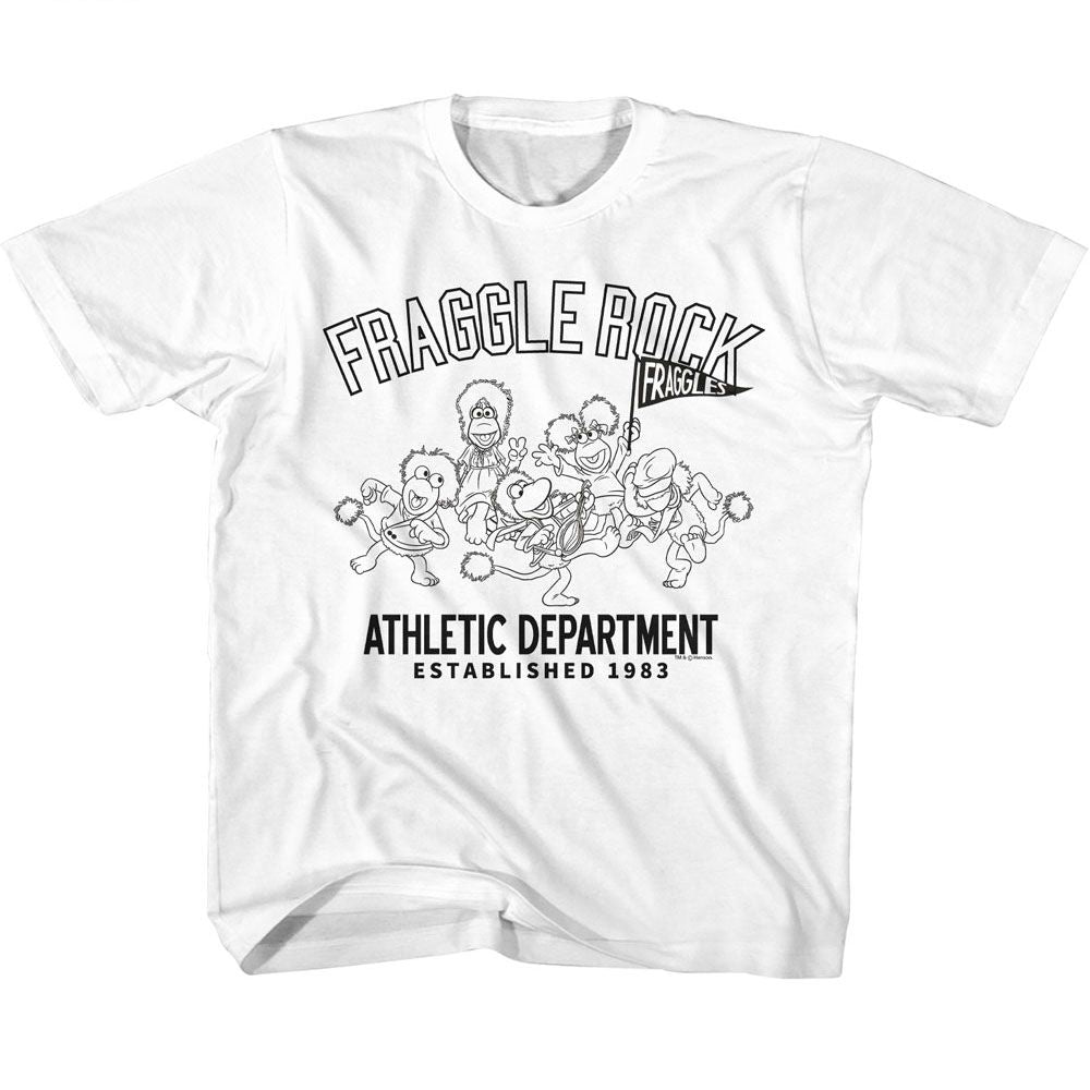 FRAGGLE ROCK T-Shirt, Fraggle Rock Athletic Dept | Authentic Band Merch