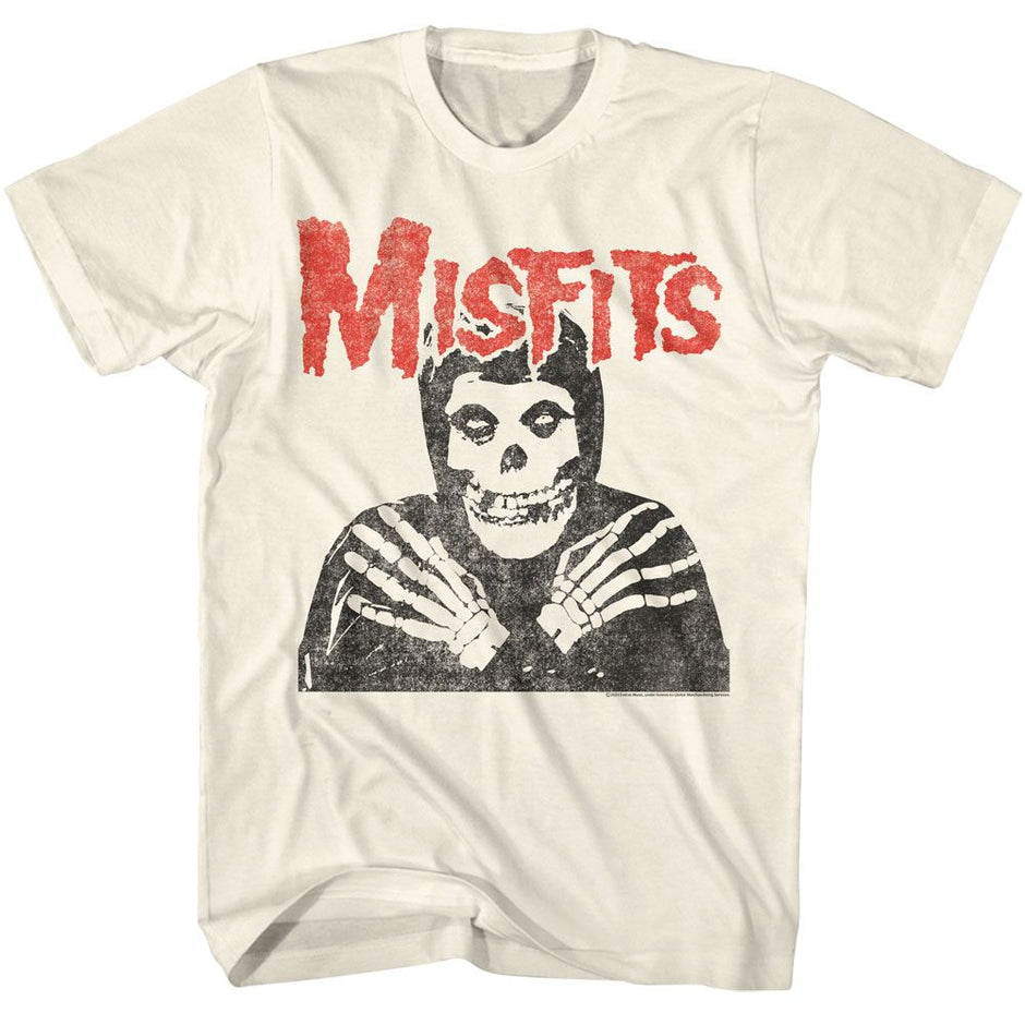 MISFITS Attractive T-Shirt, Logo & Fiend – Authentic Band Merch