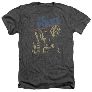 THE POLICE Deluxe T-Shirt, Japanese Poster – Authentic Band Merch