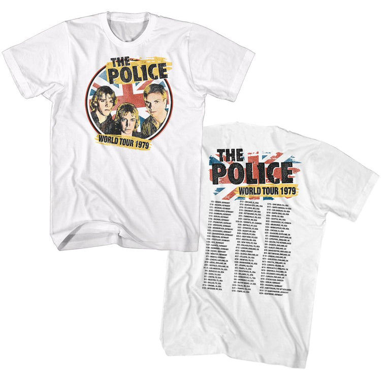 THE POLICE Deluxe T-Shirt, Ghost in the Machine – Authentic Band Merch