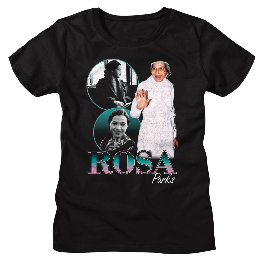 ROSA PARKS T-Shirt, Collage – Authentic Band Merch