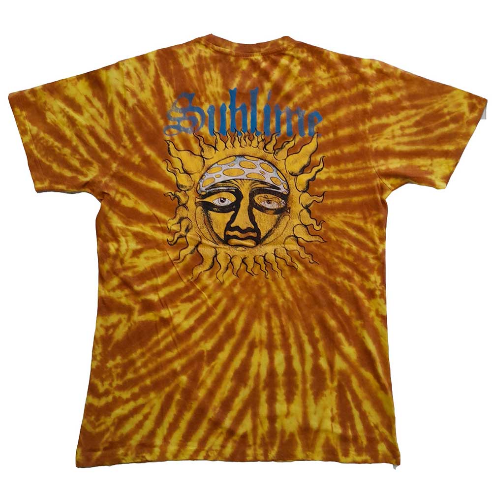 SUBLIME Attractive T-Shirt, Sun Face | Authentic Band Merch